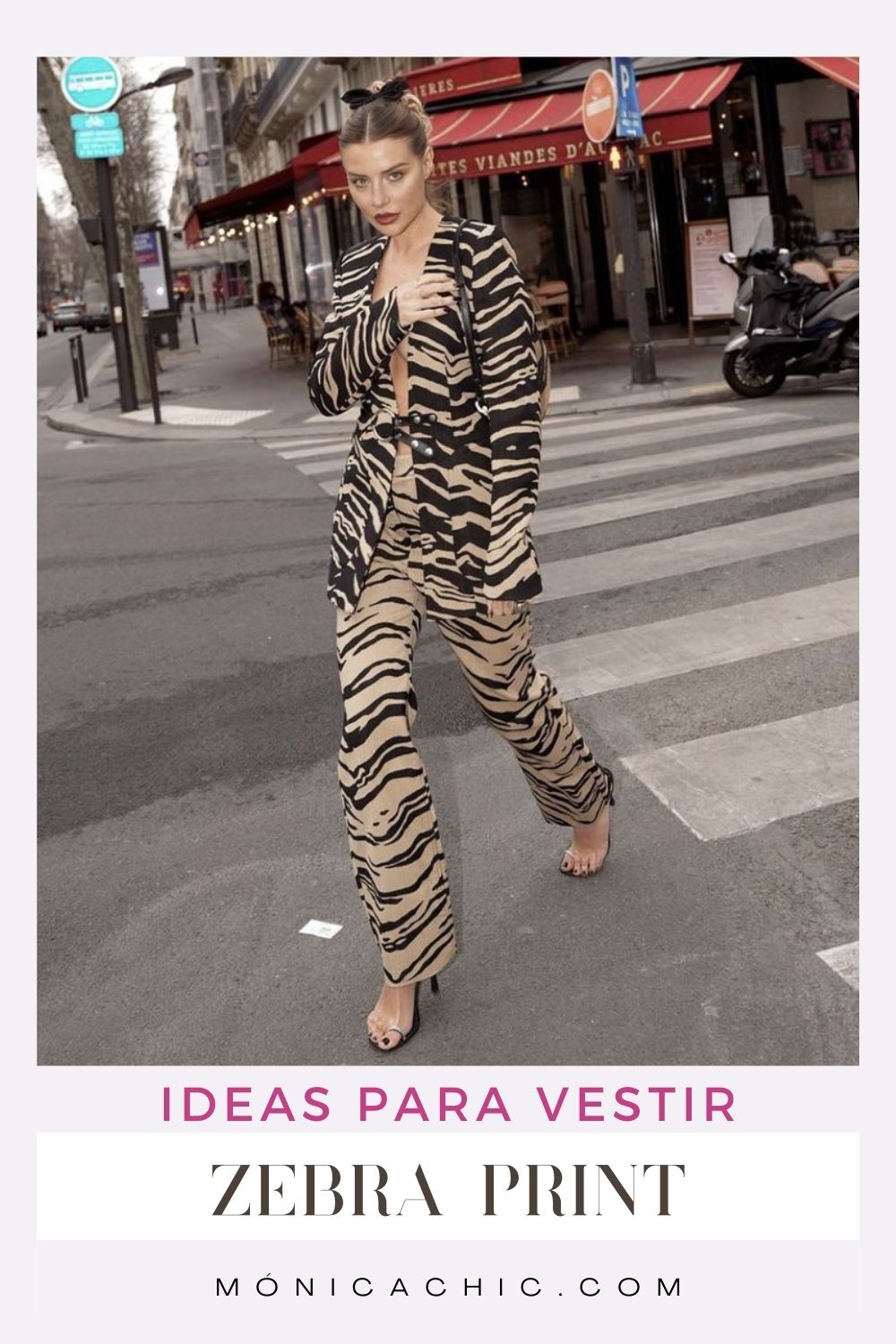 ¿Cómo vestir con el estampado cebra? Descubre 5 claves elegantes ...