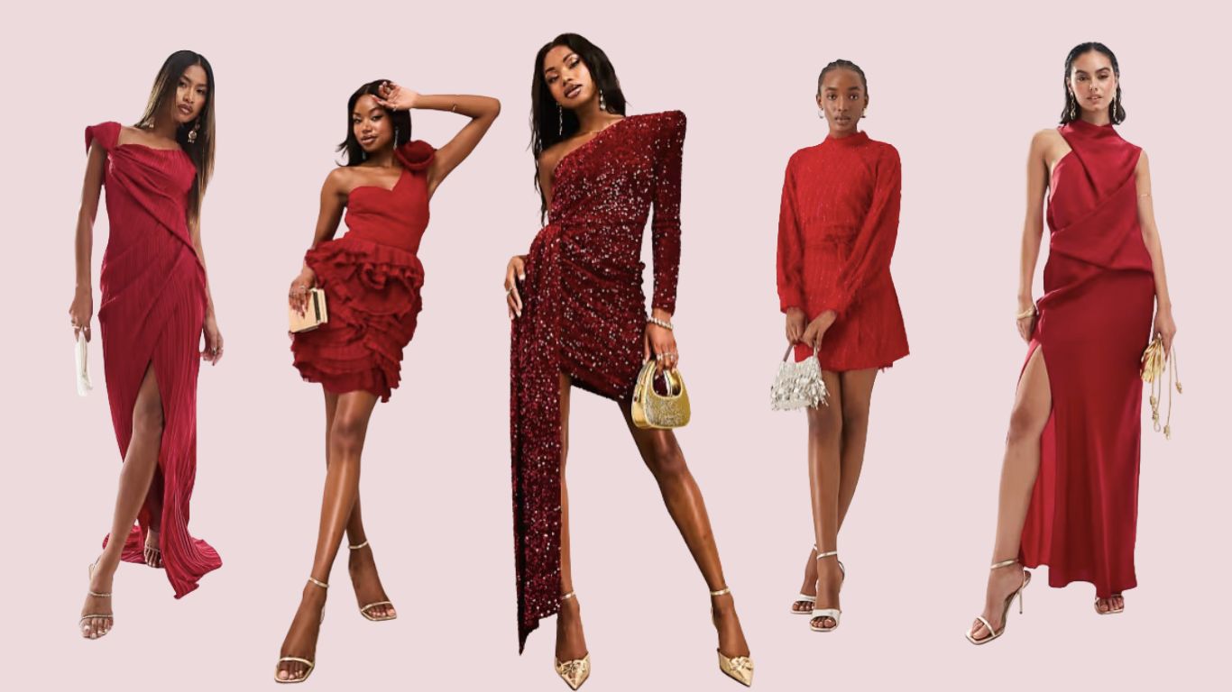 15 Looks con un vestido rojo: Inspírate para cada ocasión - MónicaChic